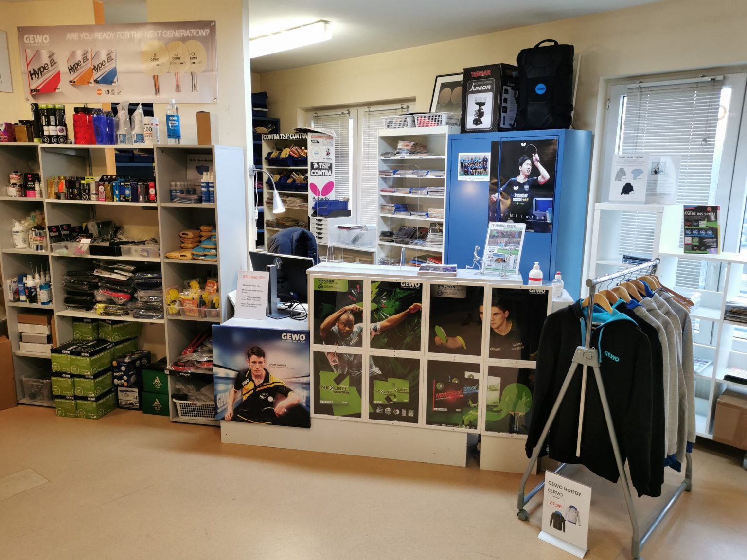 Tischtennis Shop - TT-Shop - Claus Mattern