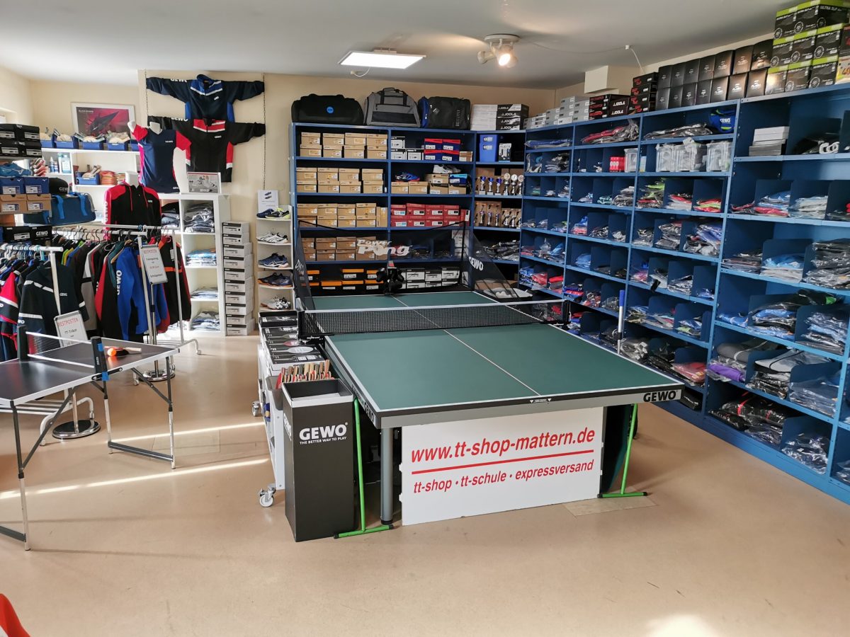 Tischtennis Shop - TT-Shop - Claus Mattern
